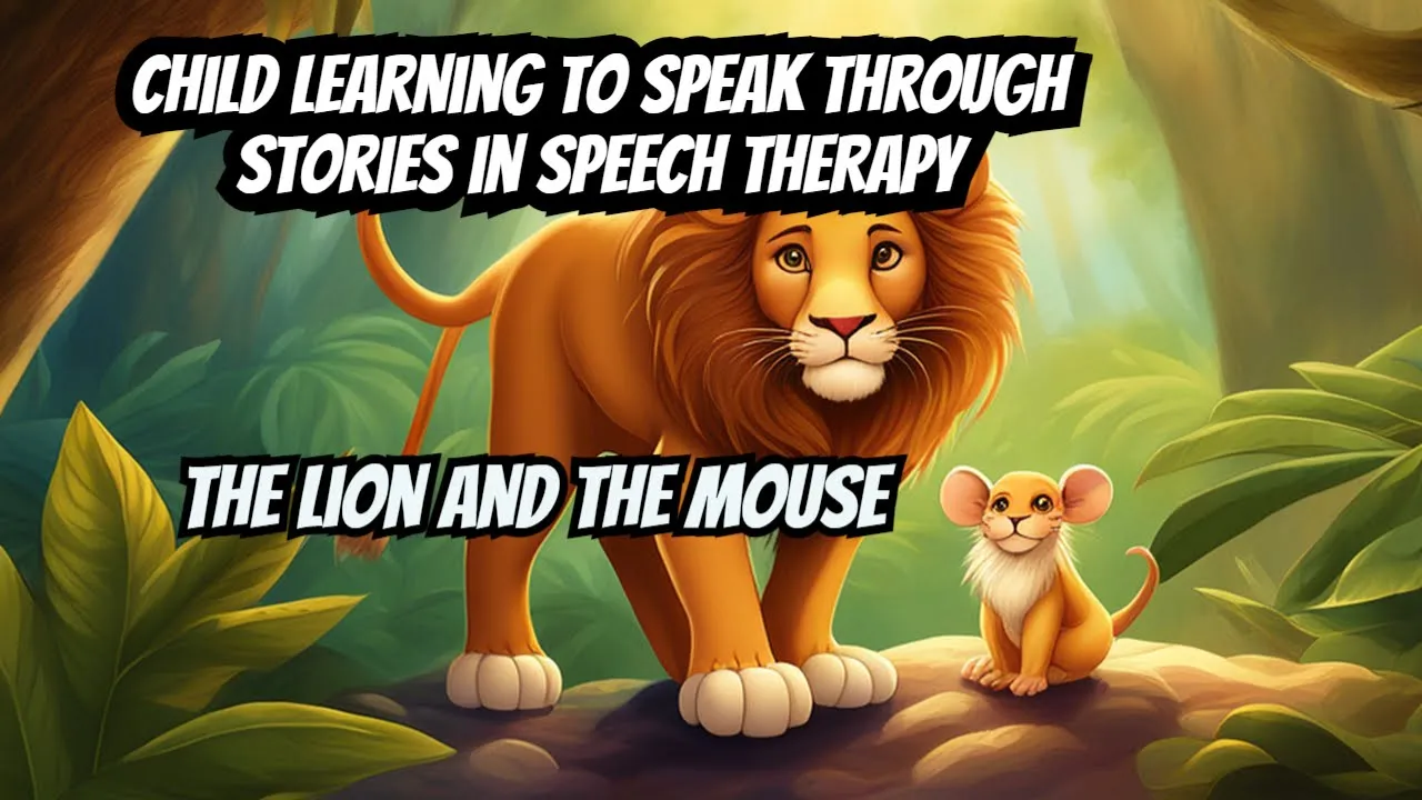 Storytelling ideas-The Lion and the Mouse" - Spectra Speech