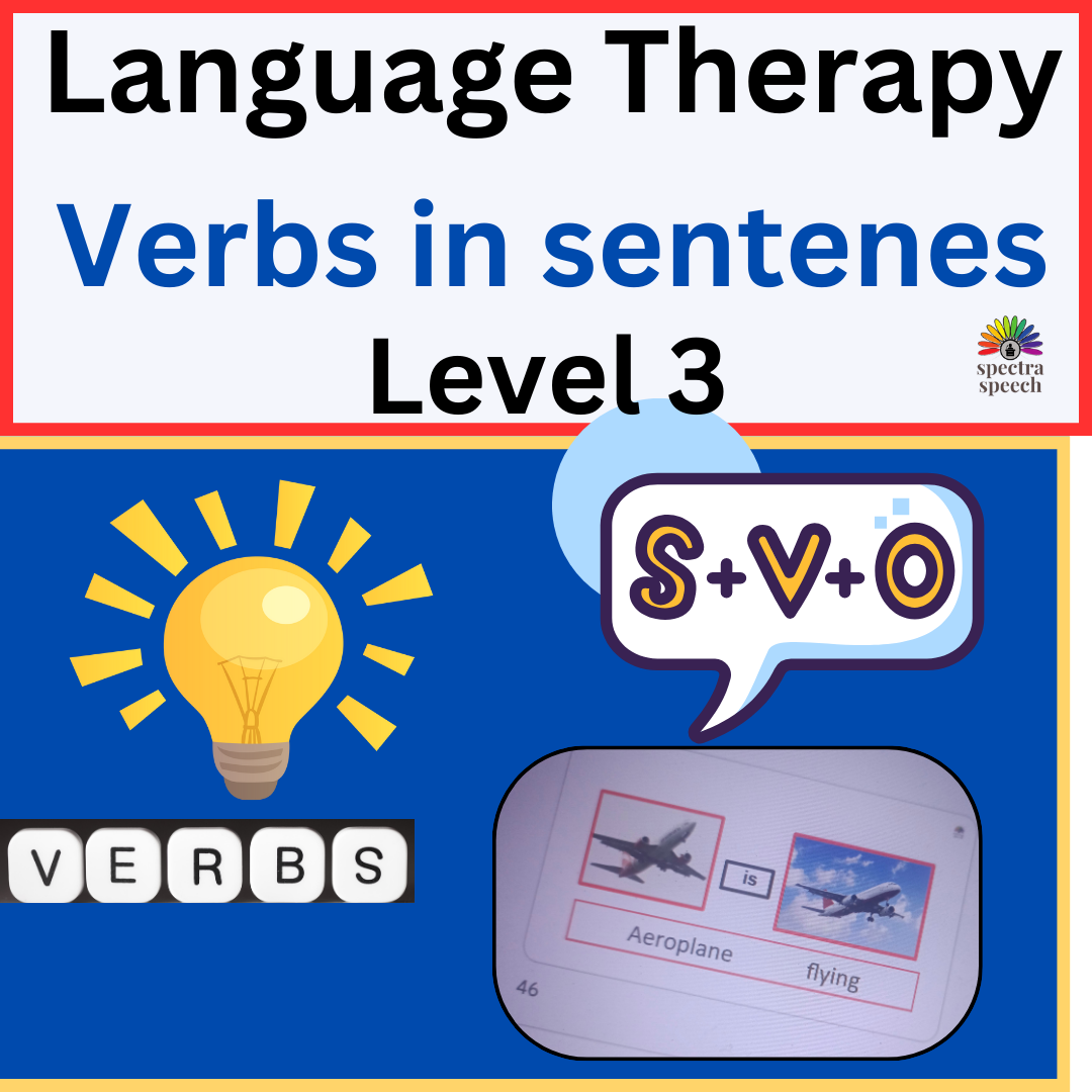 Speech Therapy:Steps of Sentences Formulation - Spectra Speech
